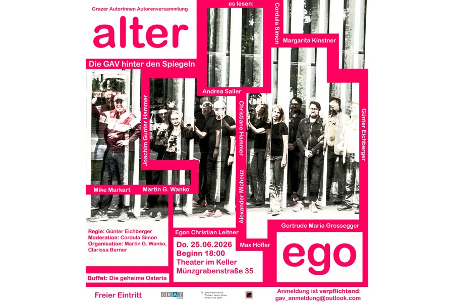 alter ego - Die GAV hinter den Spiegeln | Kulturserver Graz